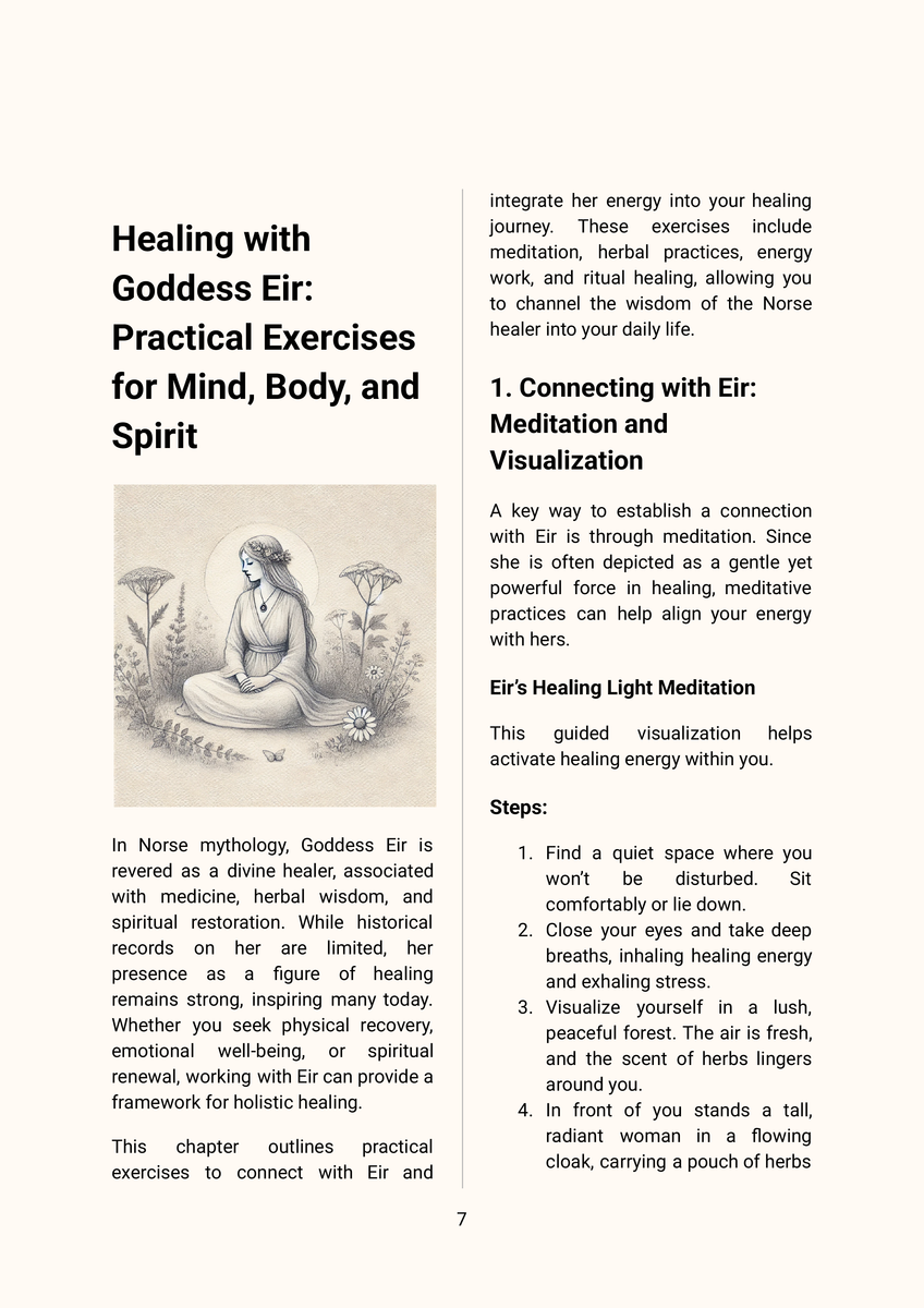 Goddess Eir: The Mysterious Healer of Norse Mythology - Digital Zine ...