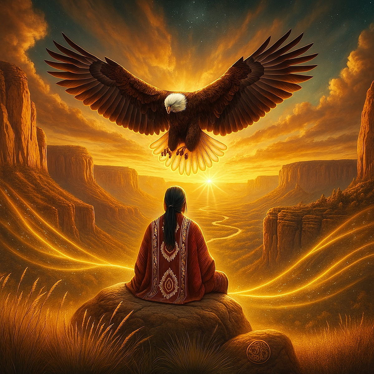 Apache Eagle Freedom Technique | Spirit Animal Connection | Inner Freedom & Intuition ...